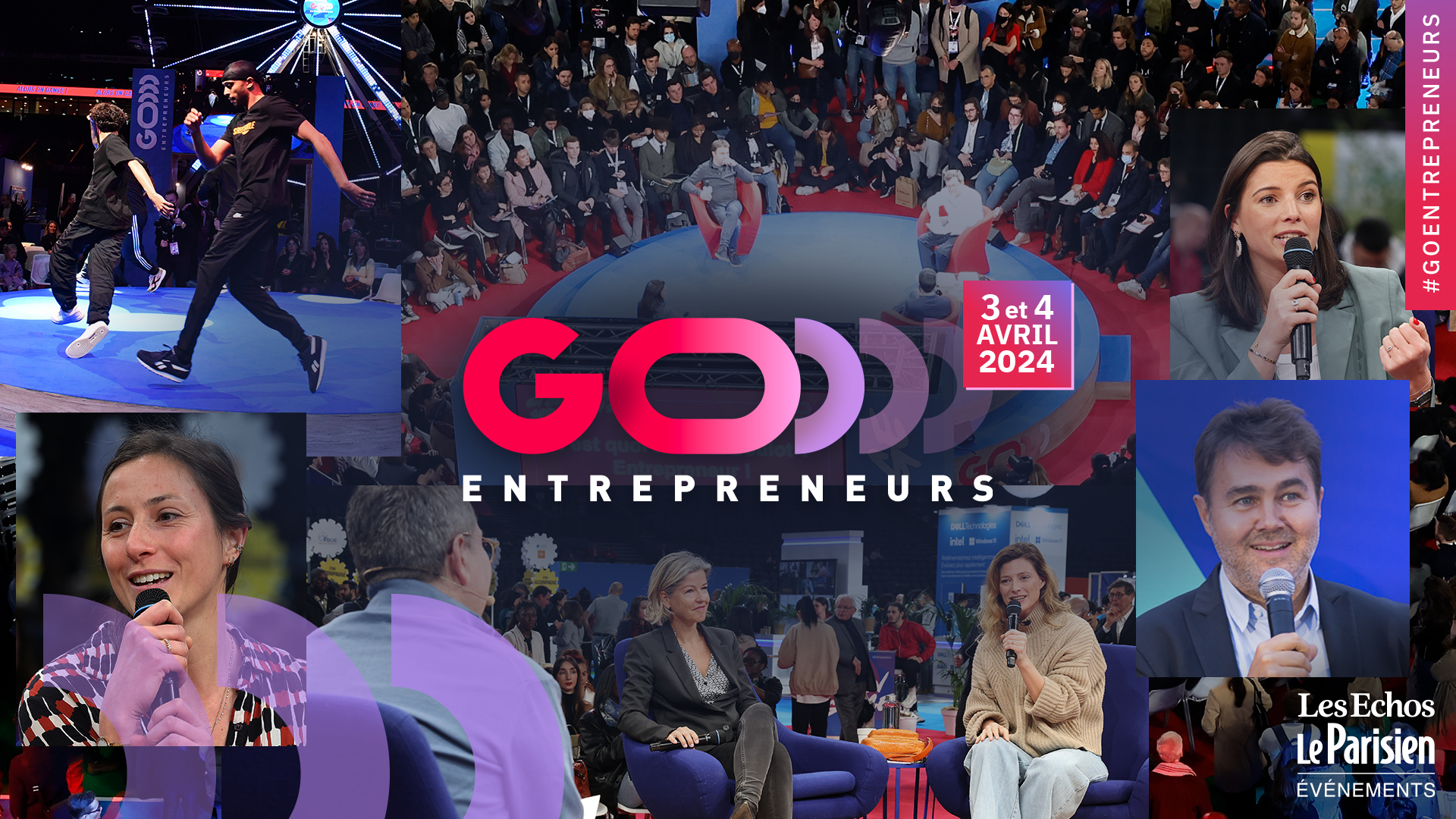 Go Entrepreneurs 2024 - 3 et 4 avril - Paris La Défense Arena