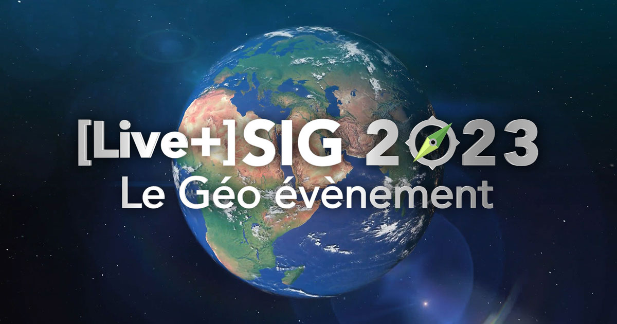 SIG 2024, le Géo événement