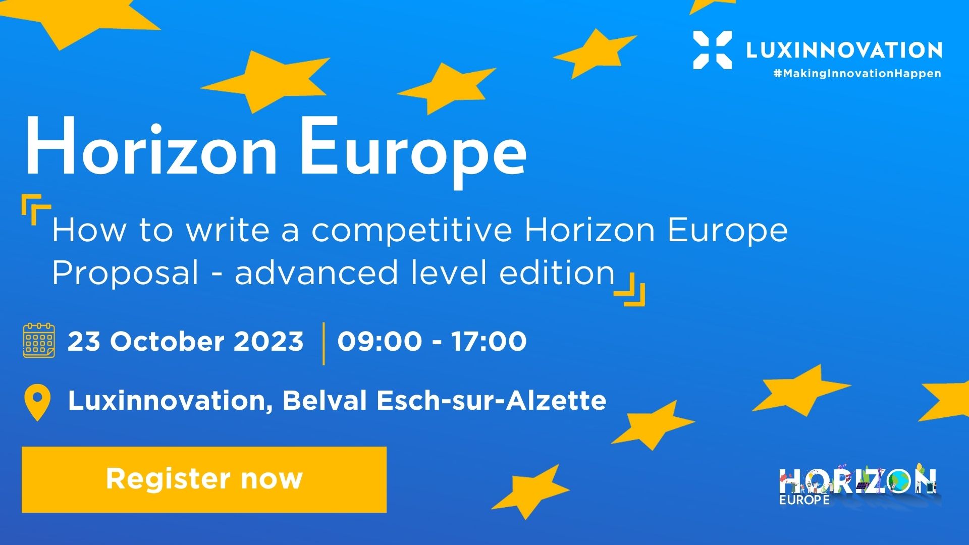 How to write a competitive Horizon Europe Proposal - advanced level edition
