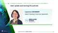 User uptake and serving EU policies